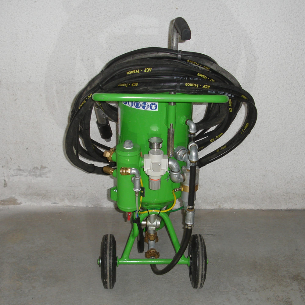 sableuse Aérogommeuse