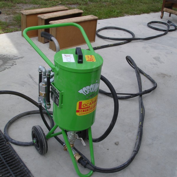 sableuse Aérogommeuse