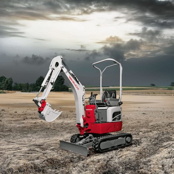 Mini pelle Micro pelle 1.1 T – 3 godets